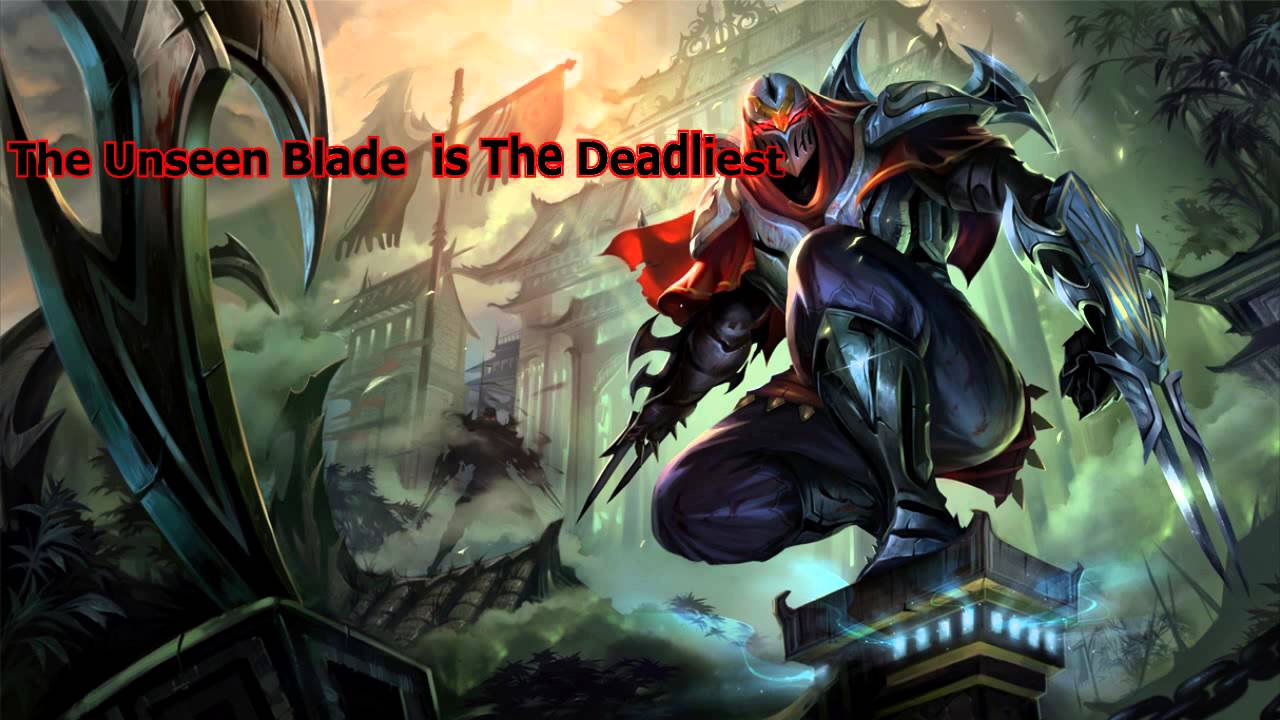 Zed Voice - The Unseen Blade is The Deadliest - YouTube