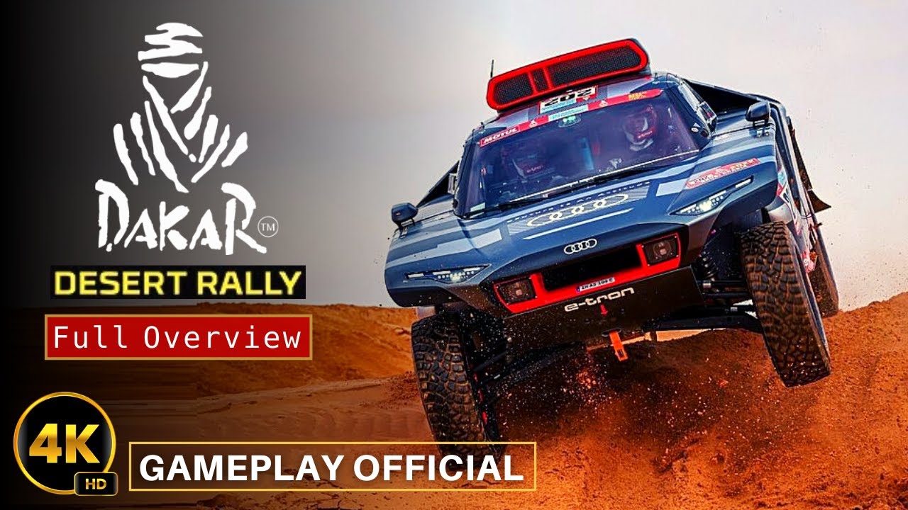 Dakar Desert Rally - Gameplay Overview Trailer 4K - YouTube