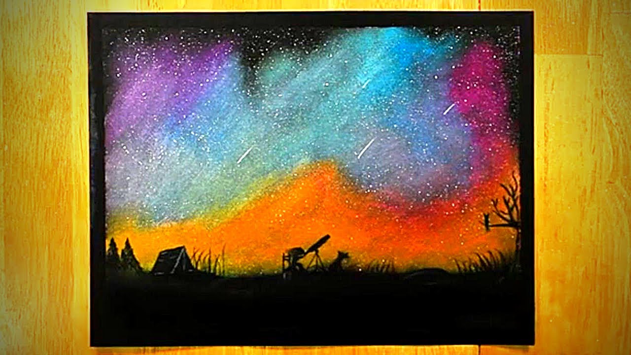 Soft Pastel Drawing On Black Paper Step By Step Stargazer soft-pastel-drawing-on-black-paper-step-by-step-stargazer