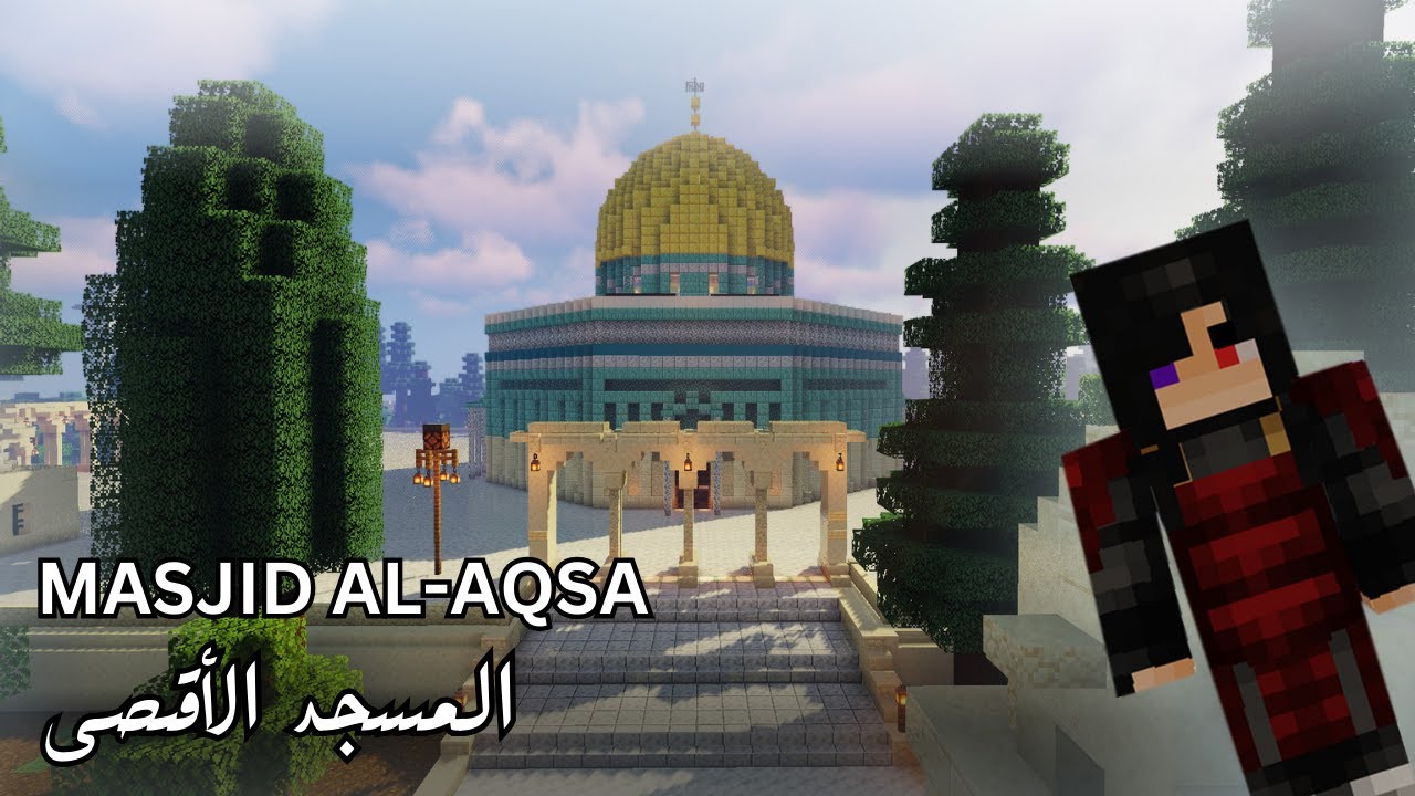 Reviewing And Overview Of Minecraft's Al Aqsa Masjid Build In Java ...