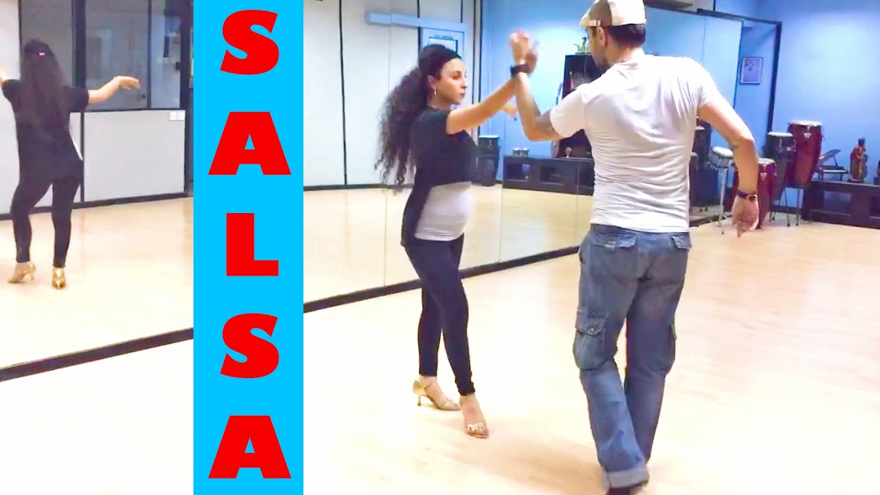 Salsa Combo: Intermediate! ~Reverse COPA~ - YouTube