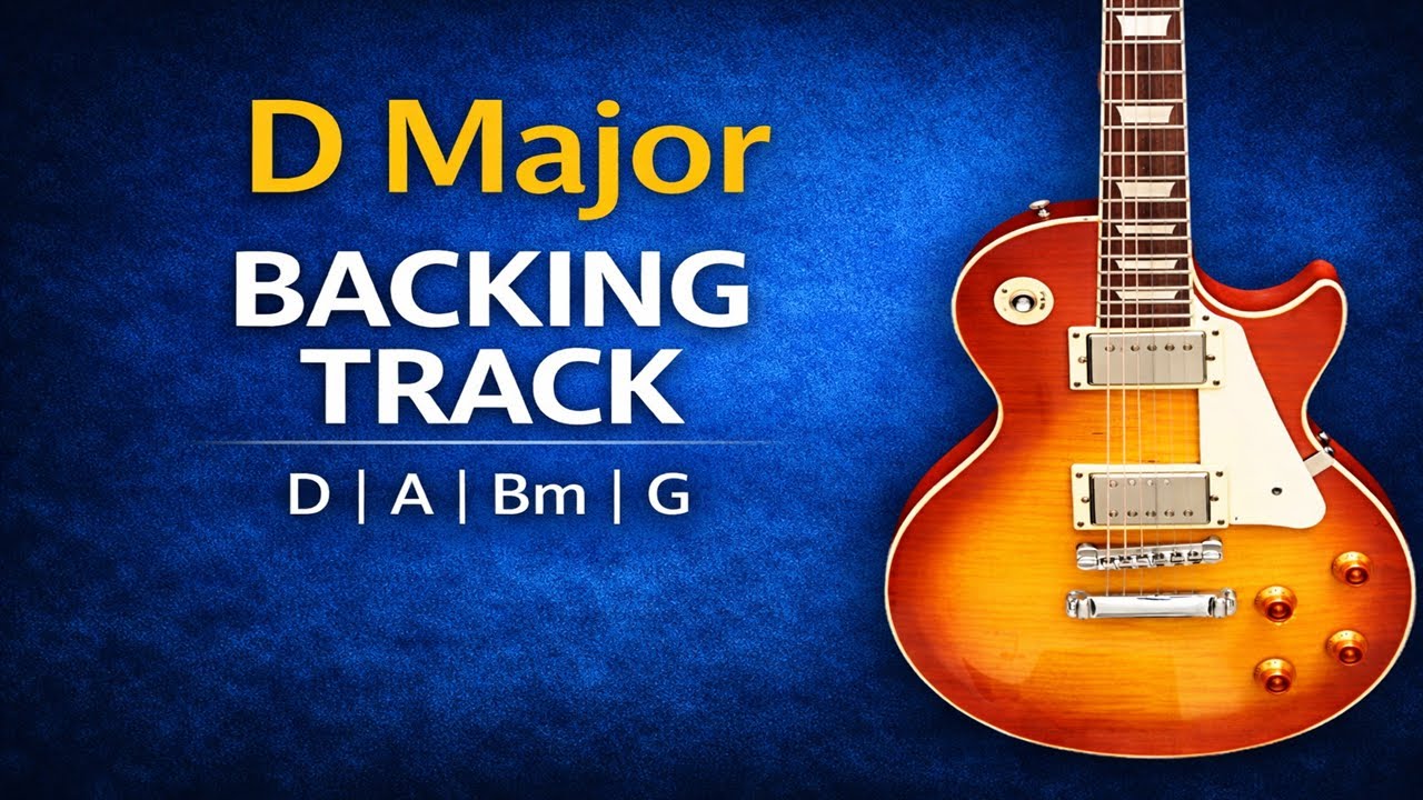 D Major Backing Track 🎸 | Pentatonic | 70 BPM | Guitar Practice - YouTube