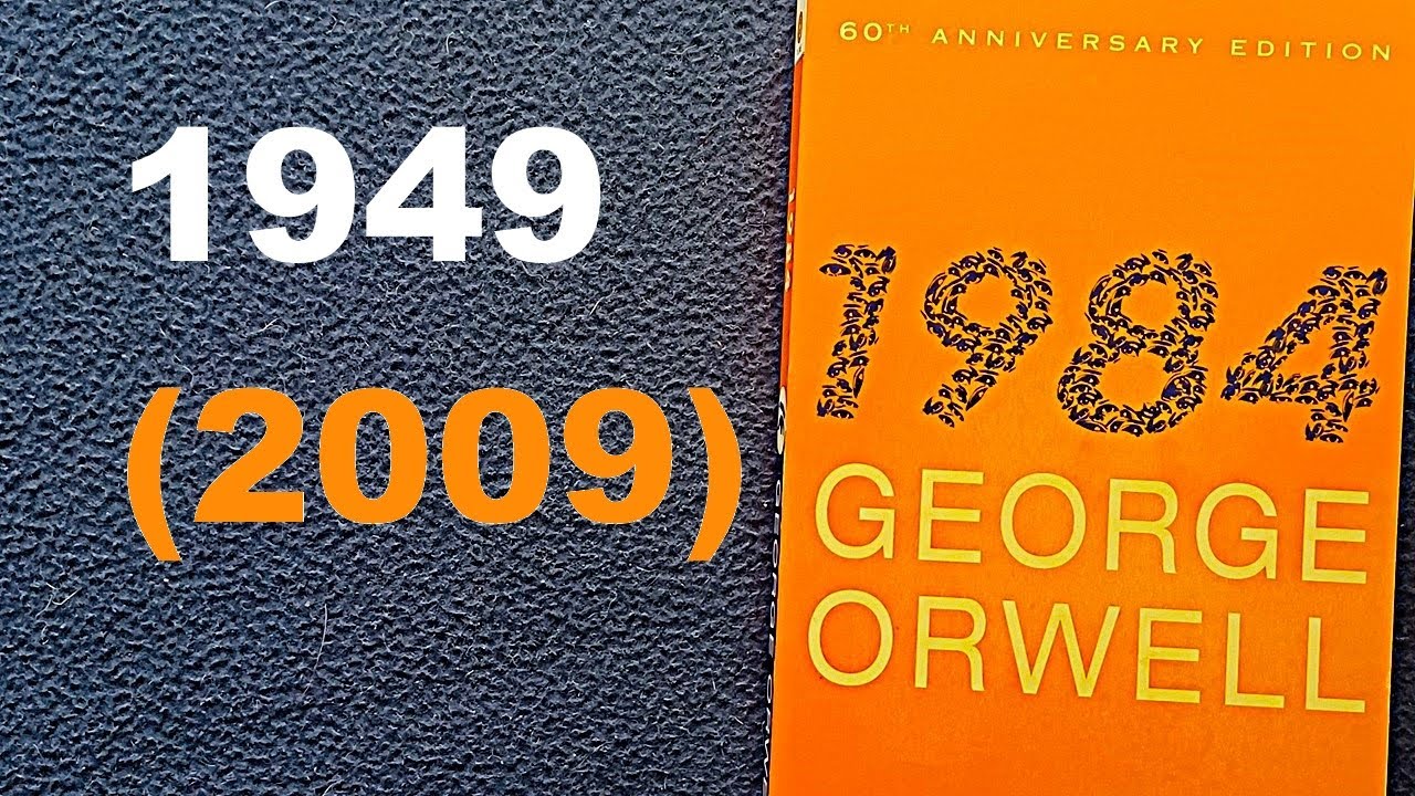 1984, GEORGE ORWELL, 60TH ANNIVERSARY EDITION, WITH AN AFTERWORD BY ...