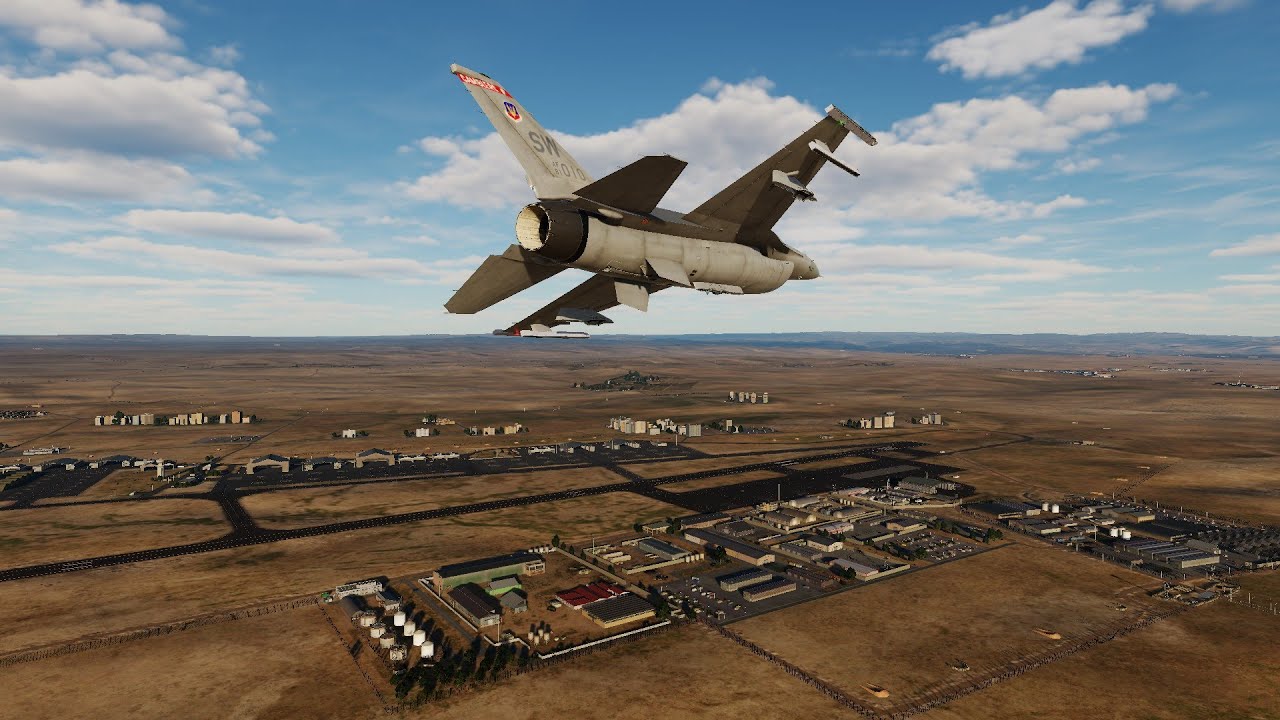DCS: Syria Map - King Abdullah II Air Base - YouTube