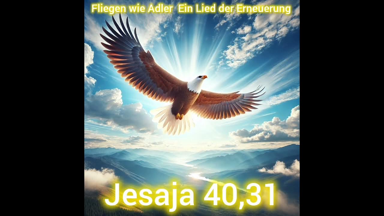 Jesaja 40,31 Fliegen wie Adler Ein Lied der Erneuerung ️🙏😊 - YouTube