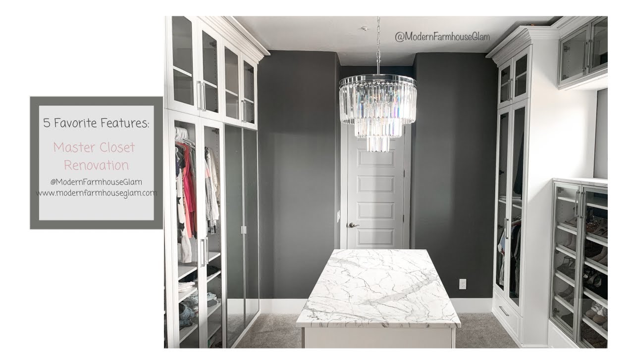 Modern Master Closets