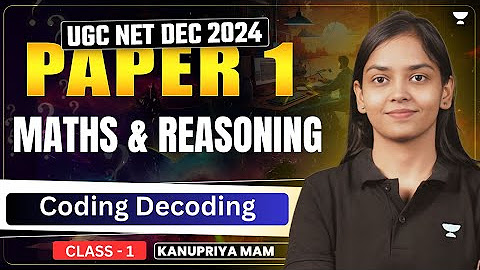 Paper 1 - Maths & Reasoning | UGC NET Dec 2024 - YouTube