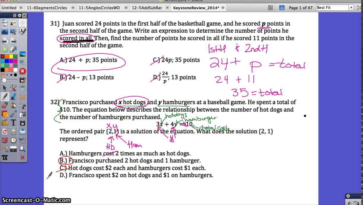 USC Algebra I Keystone Review 31 34 YouTube usc-algebra-i-keystone-review-31-34-youtube