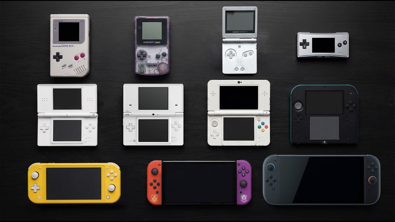 I Played Every Nintendo Handheld - YouTube