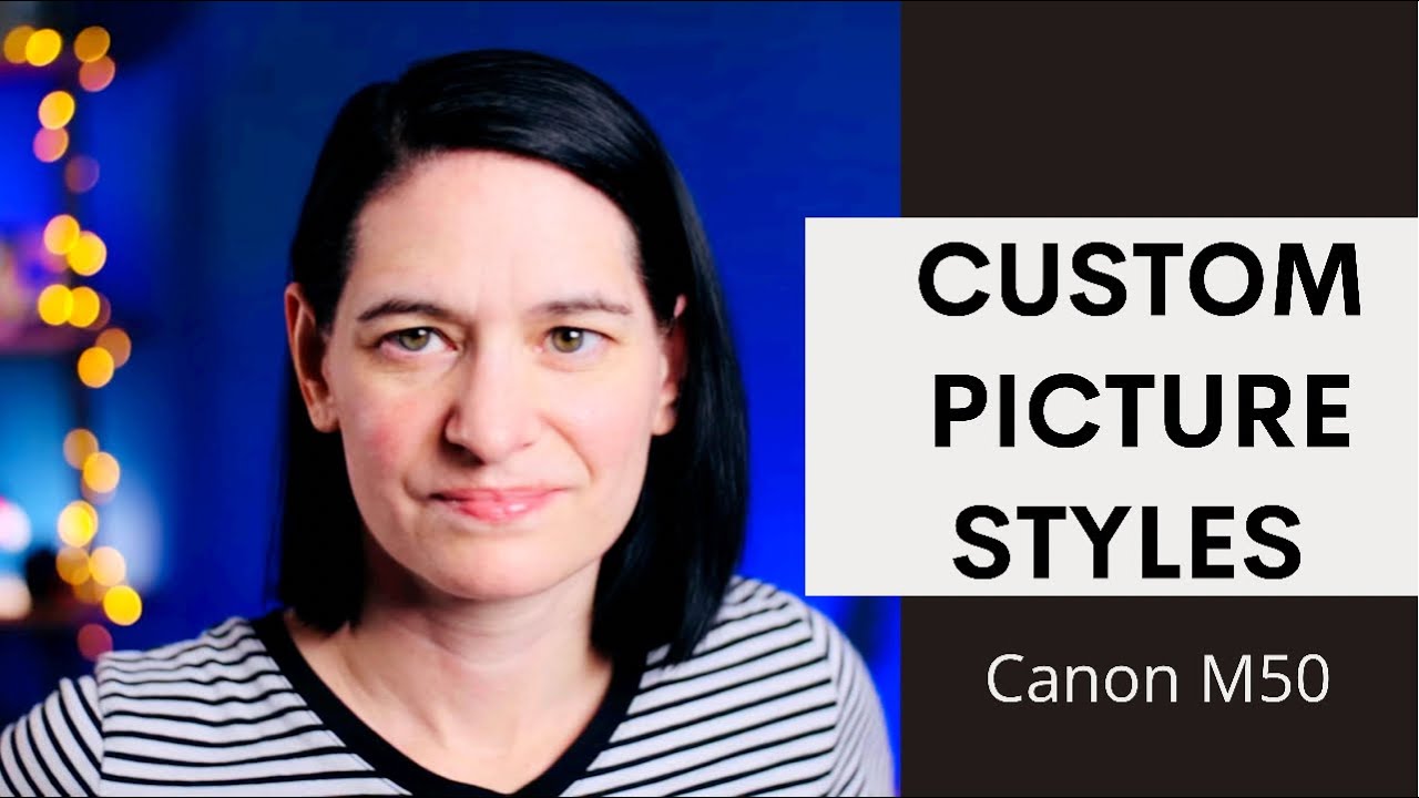 How to Create a Custom Picture Profile for Canon M50 - YouTube