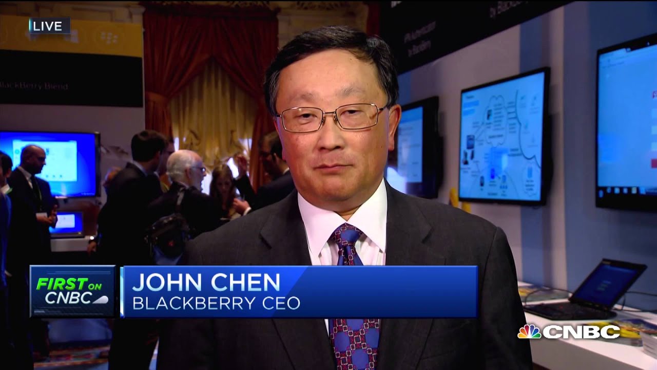 BlackBerry Comeback? CEO John Chen Explains | CNBC - YouTube