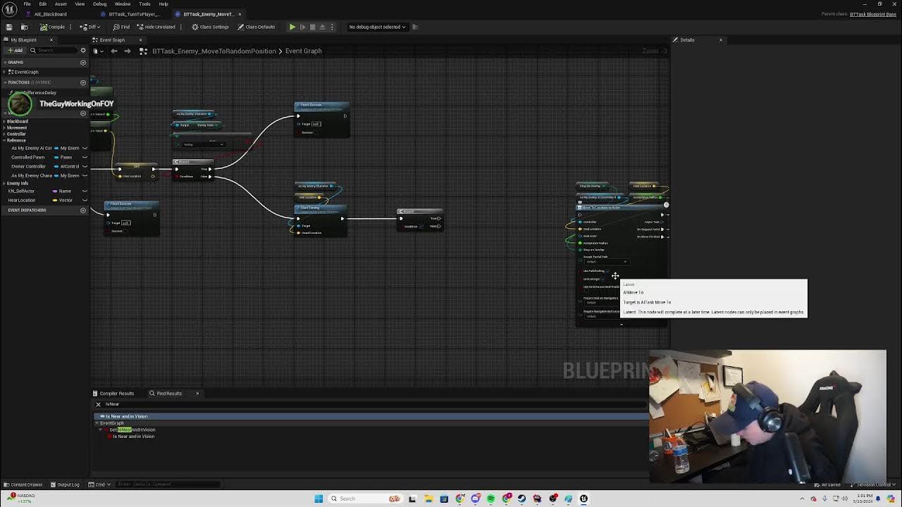 Christian Game Development || Back to AI ? || #UnrealEngine5 #UE5 #Programming #BPS - YouTube