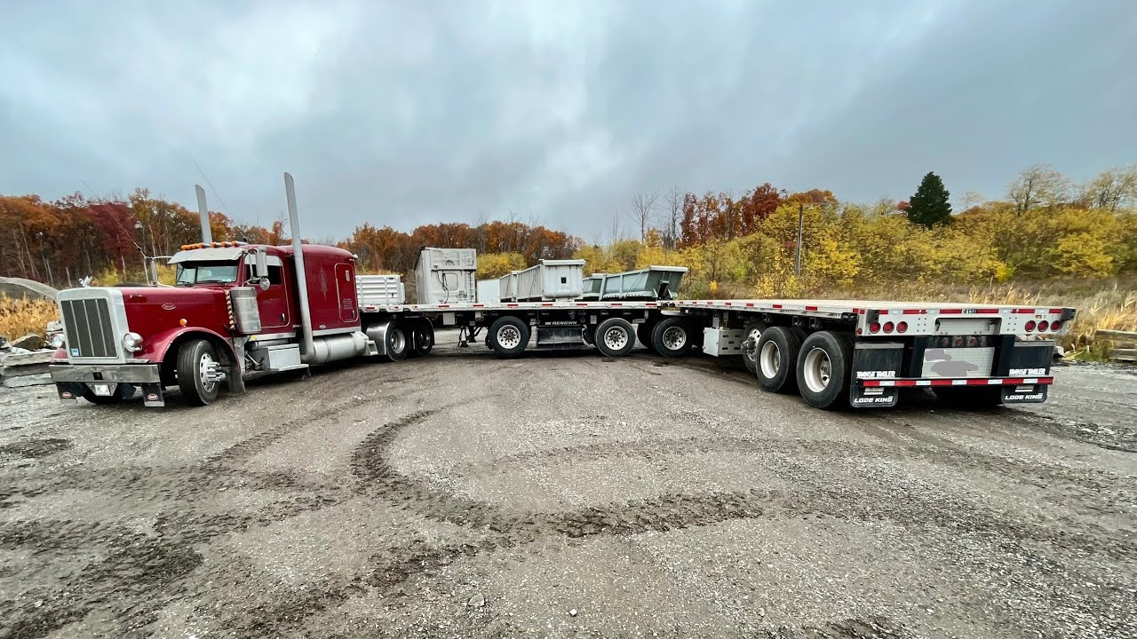 I SCREWED UP And Had To Back My B-Trains Out Of a TIGHT Spot! - YouTube