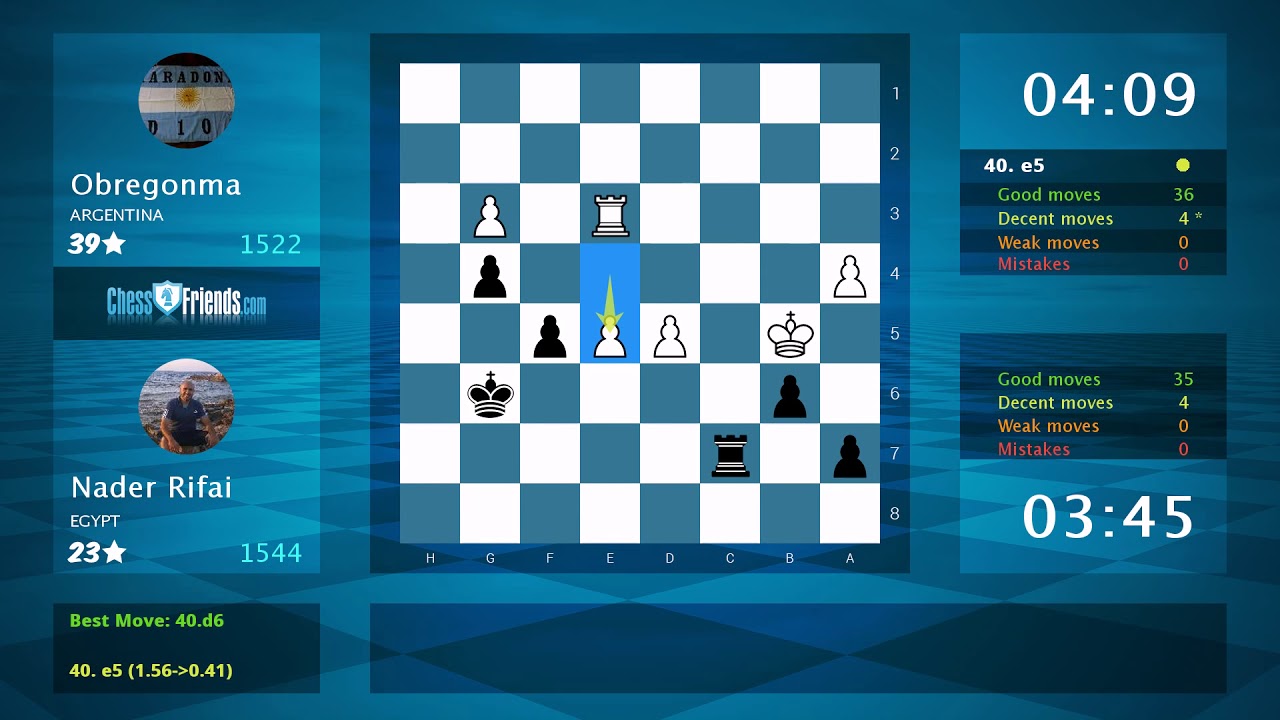 Chess Game Analysis: Obregonma - Nader Rifai : 0-1 (By ChessFriends.com ...
