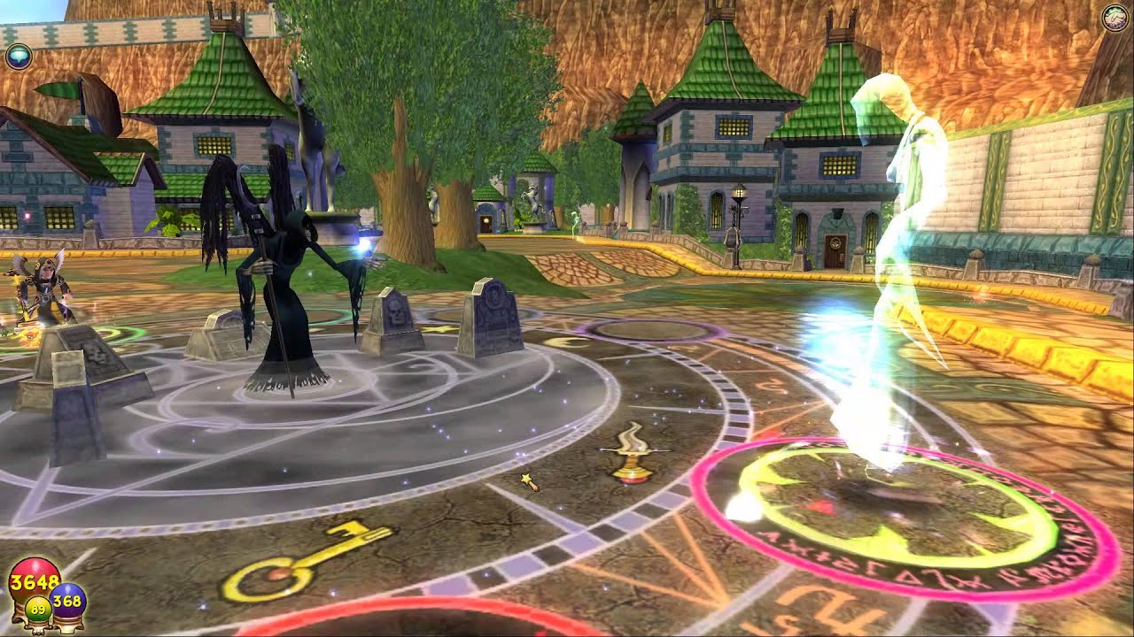 Wizard101 - Wraith Spell - YouTube