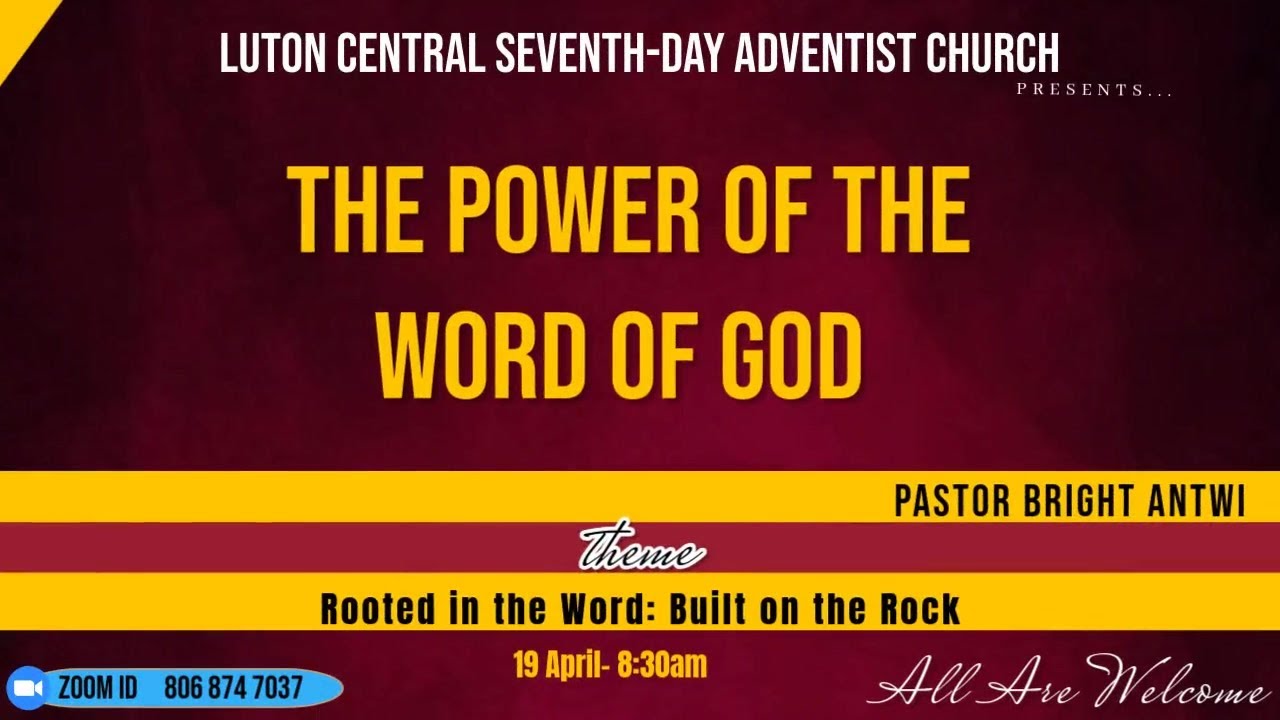 Online Sabbath Worship | The Power of the word of God | Pastor Bright ...