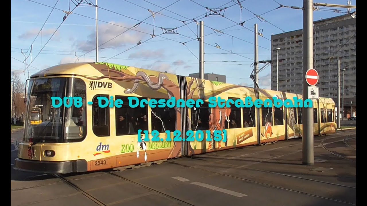 DVB - Die Straßenbahn in Dresden ☆☆☆ - YouTube