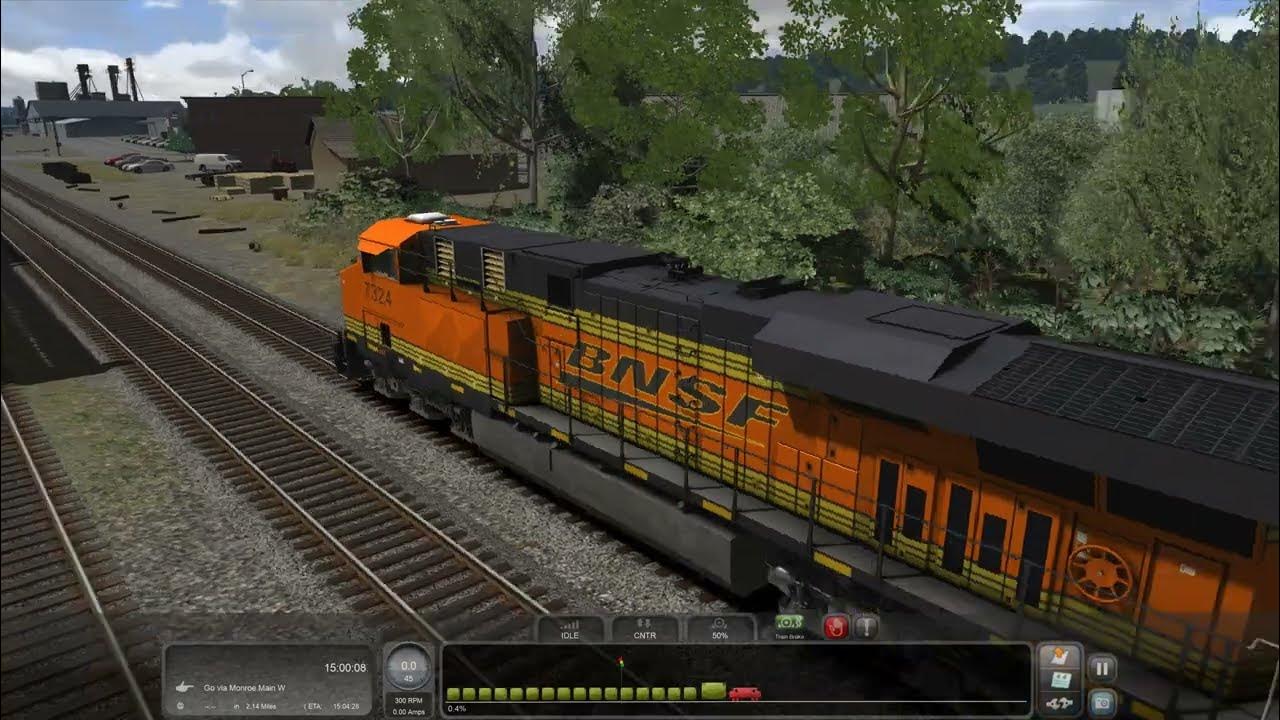 Train Simulator Classic - [BNSF ES44DC] - Leaving Wenatchee Pt.9 - 4K UHD - YouTube