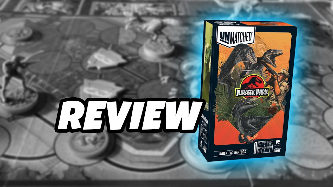 UNMATCHED: JURASSIC PARK - INGEN VS RAPTORS | Review | Restoration ...