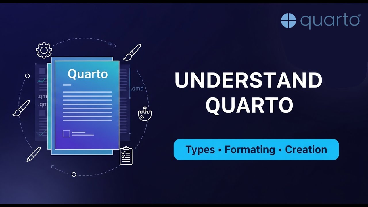 Understanding Quarto Documents: Types, Formatting, and Creation - YouTube