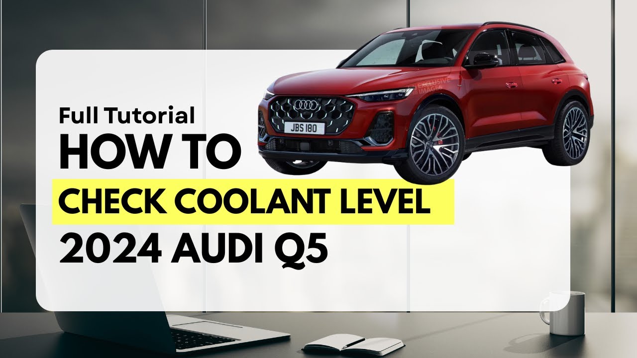 DIY How to Check Coolant Level Audi Q5 - YouTube