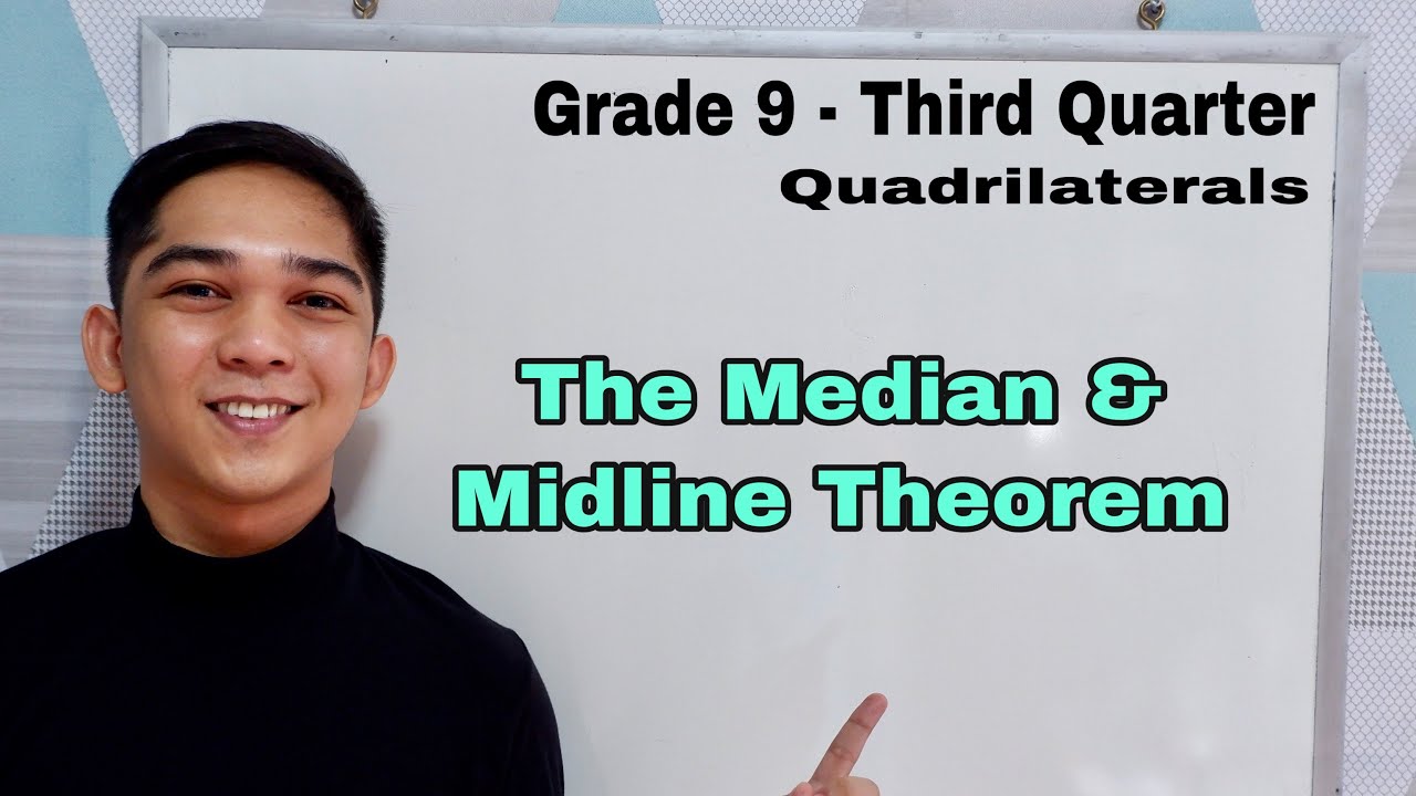 The Median of the Trapezoid and the Midline Theorem - YouTube