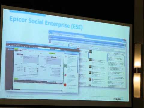 Robert Sinfield from Epicor talks about collaboration at Epicor ...