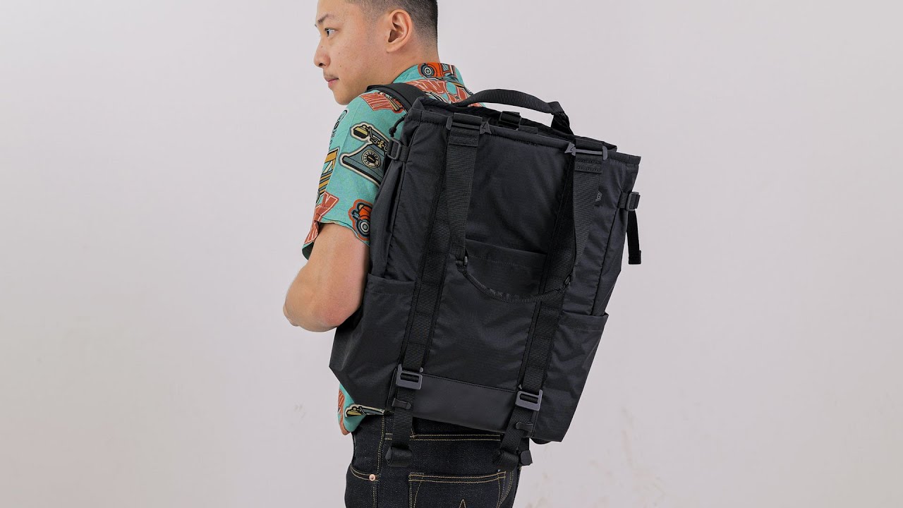 LBB The Transition Totepack: Backpack tapi Tote Bag - YouTube