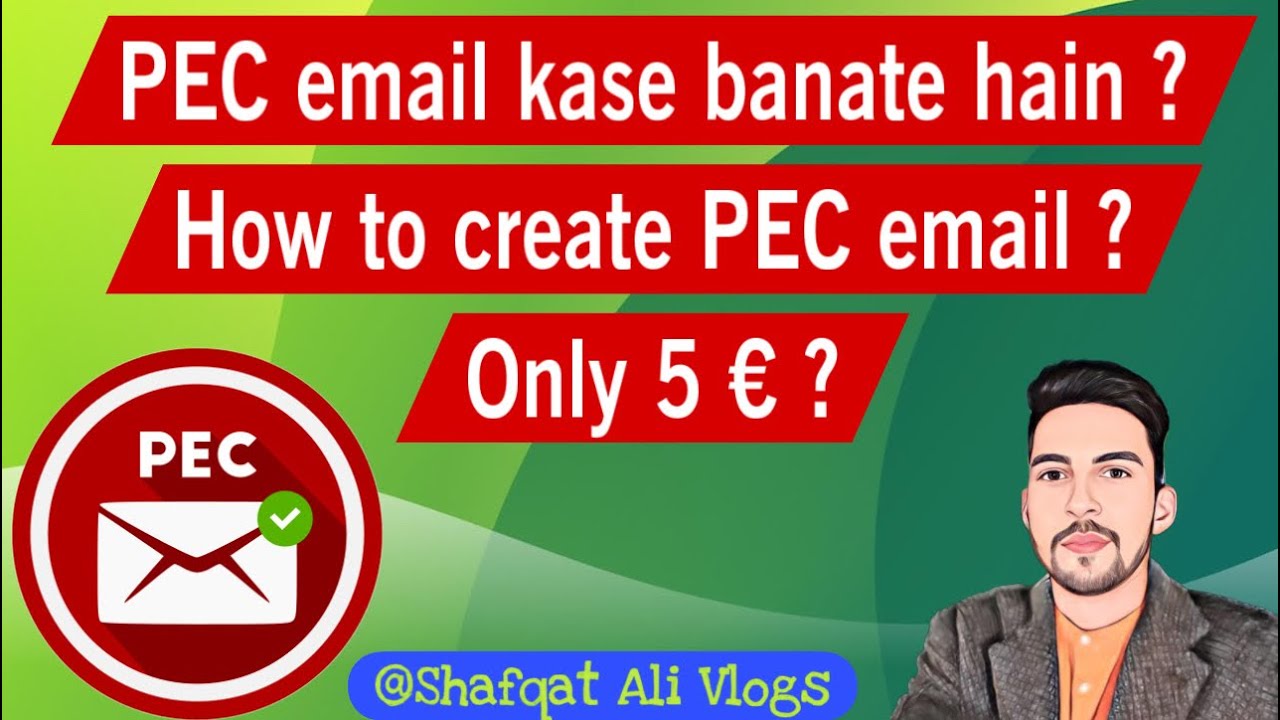 How to create PEC email ? PEC email kesy banate Han? - YouTube