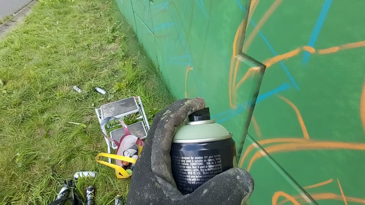 Mural Streetart Graffiti / Poland Szczecin 2021 / by @kreda288 - YouTube