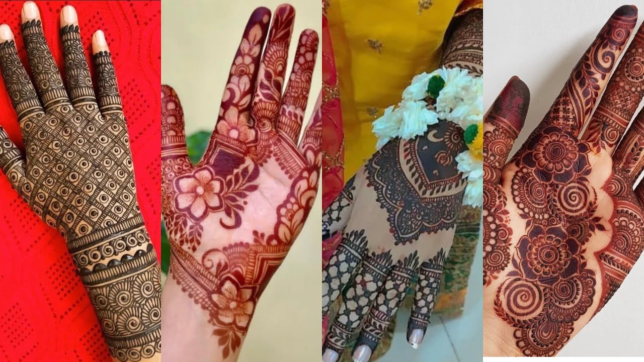 Simple Mehndi design || wedding special easy Mehndi design || - YouTube