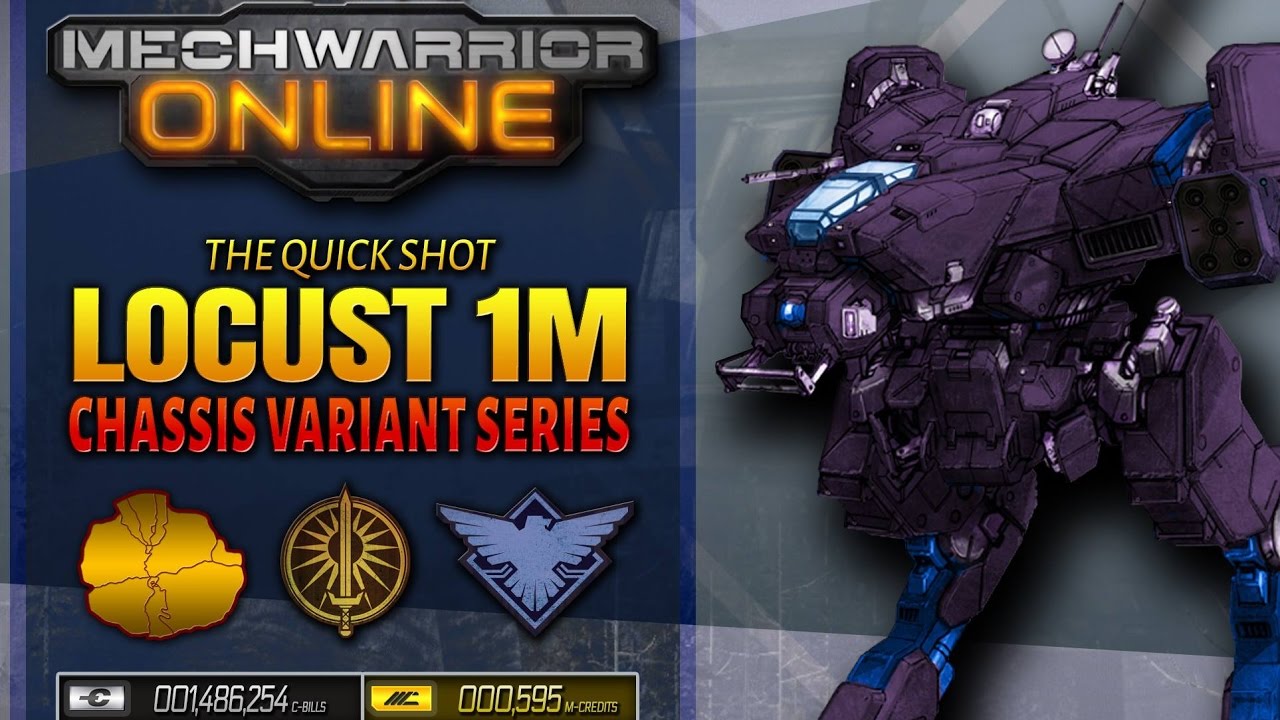 MechWarrior Online - Locust 1M Gameplay - YouTube