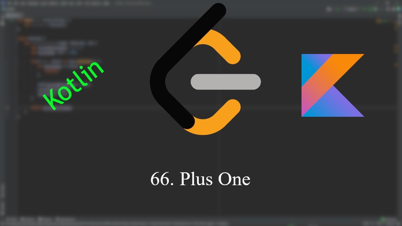 Leetcode Challenge 66 Kotlin Plus One Youtube