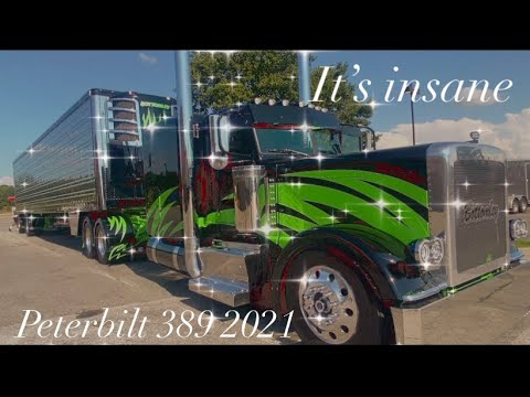 Bottomley Enterprises Peterbilt 389 2021 custom semi - YouTube