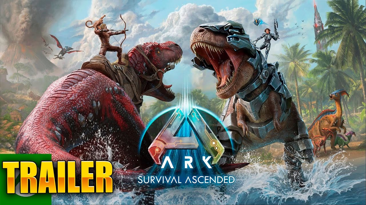 TRAILER ASA ARK SURVIVAL ASCENDED Y FECHA DE SALIDA HOY!! - YouTube