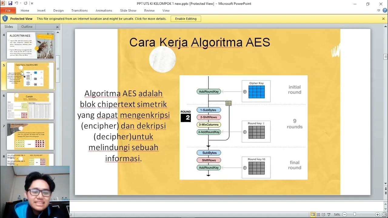 Penjelasan Algoritma AES - YouTube