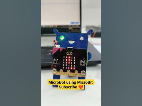 Building the MicroBot using MicroBit | how to use the microbit #microbit #makecode #shorts - YouTube