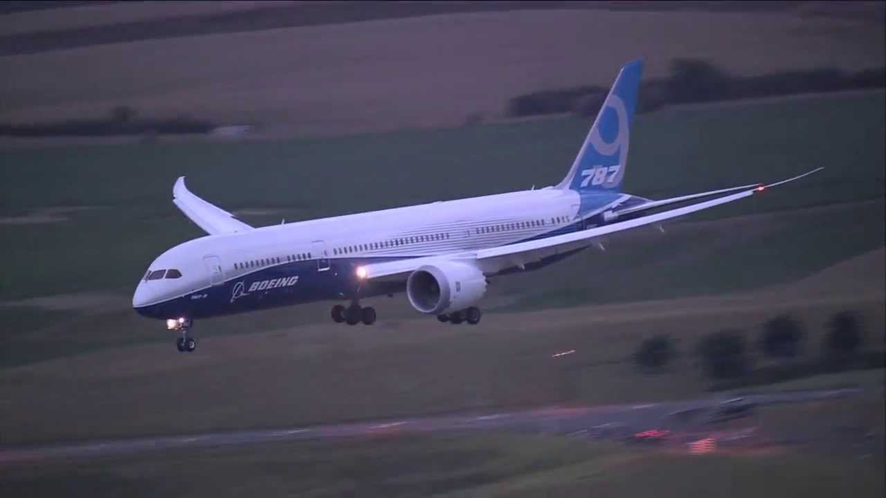 Boeing 787-9 Dreamliner Test Flight Arrival at NZAA - YouTube