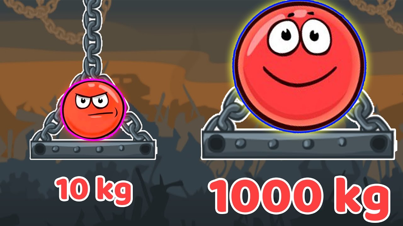 Giant Red Ball 4 in Factory - YouTube