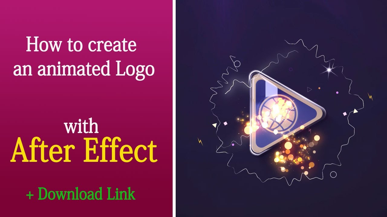 How to create Animated Logo with Adobe After Effects + Free Download ...