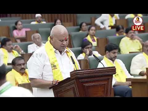 Sattenapalli MLA K lakshmi narayana Swearing In at Ap assembly session as a Member of AP ...
