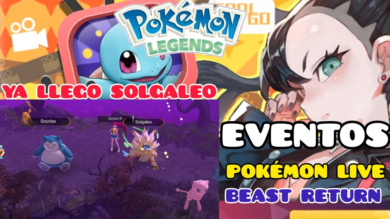 POKÉMON LEGENDS - ELF TRAINER Nuevos Eventos - Sogaleo - YouTube