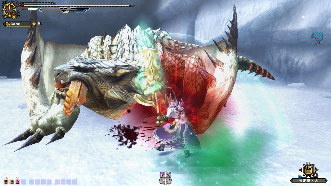 【MHF-G10 TW】 G8★ Exotic Species Barioth || Switch Axe - YouTube