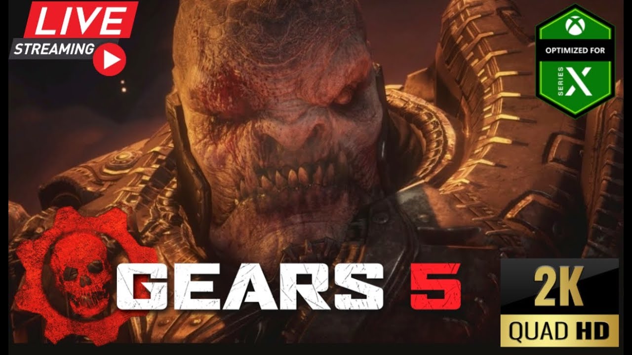 🔴 LIVE - GEARS 5 - Quickplay Online Multiplayer! 1440p60 - YouTube