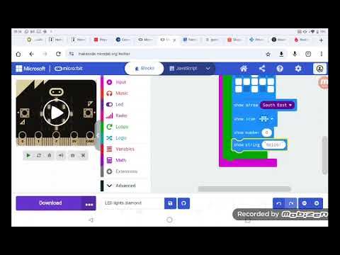 How to program a microbit part 2 # android # program # programing a microbit - YouTube