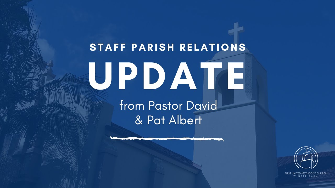 Staff Parish Update on the COO Position! - YouTube