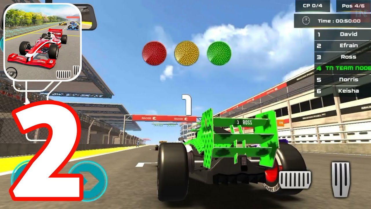 Crazy Formula Car Racing Game Gameplay Walkthrough Part 2 | Levels 6 ...