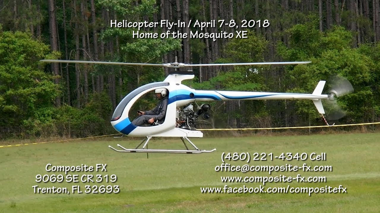 Helicopter Fly-In / April 7-9, 2018 / Composite FX / Trenton, FL32693 ...