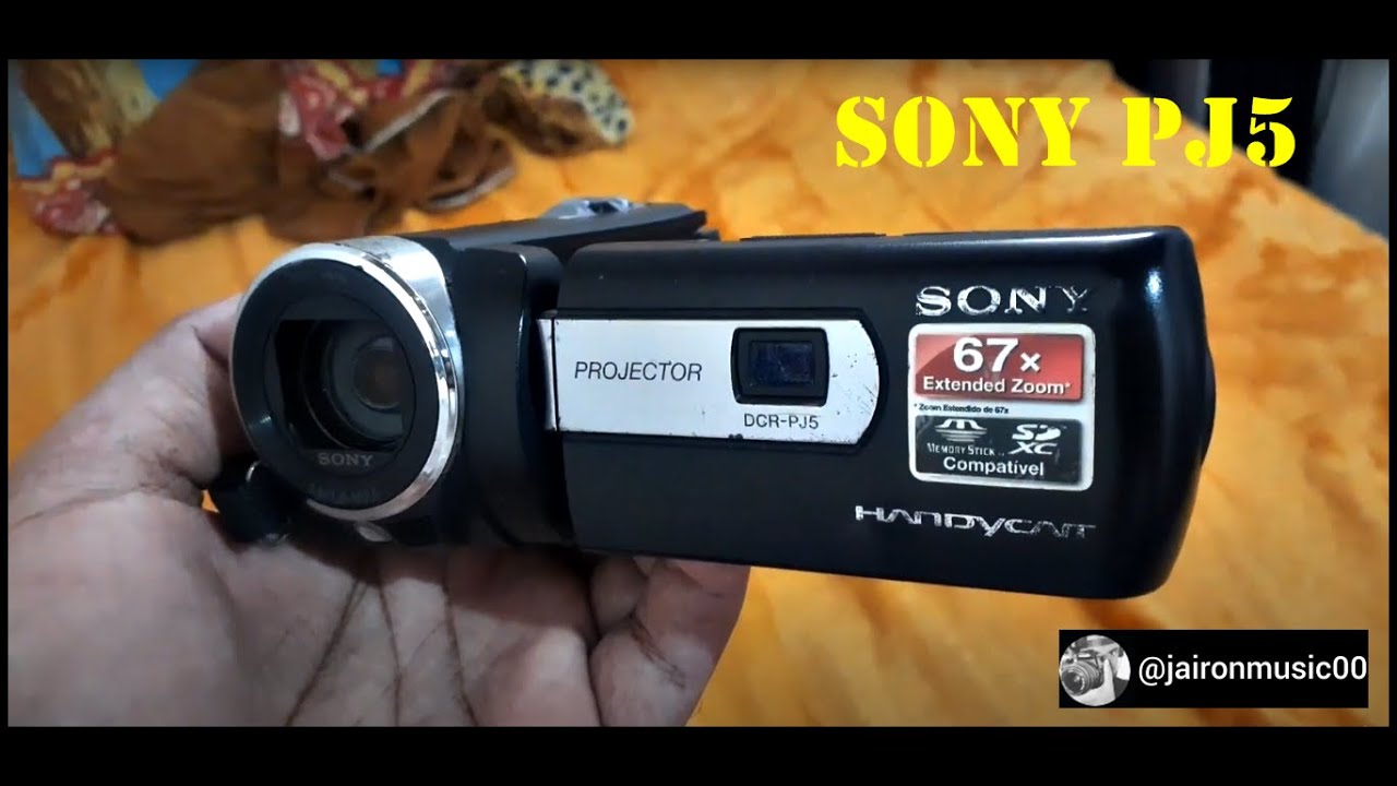 Tudo sobre a filmadora Sony PJ5 - YouTube