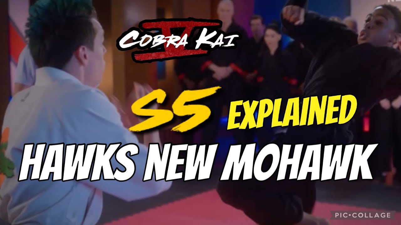 Hawks Mohawk is back | explained | cobra Kai season 5 - YouTube
